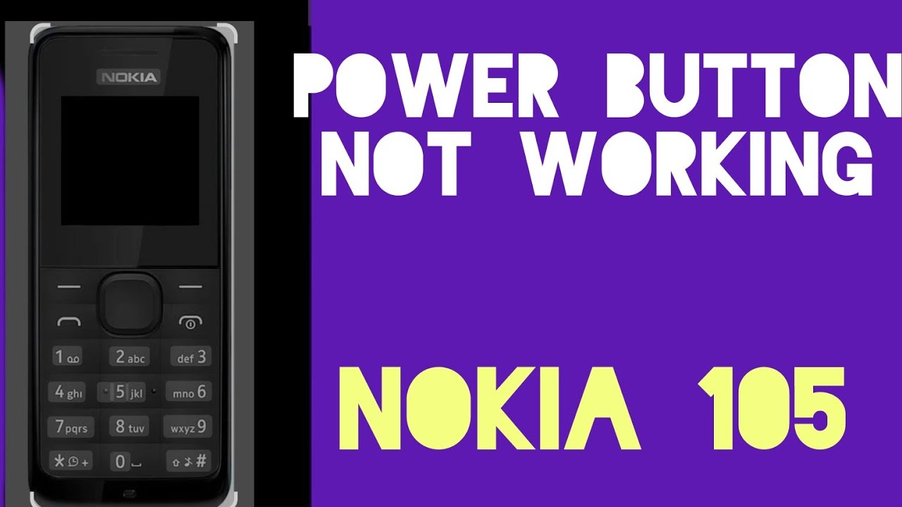 Nokia 105 power key jumper| nokia 105 power button not working|mmg ...