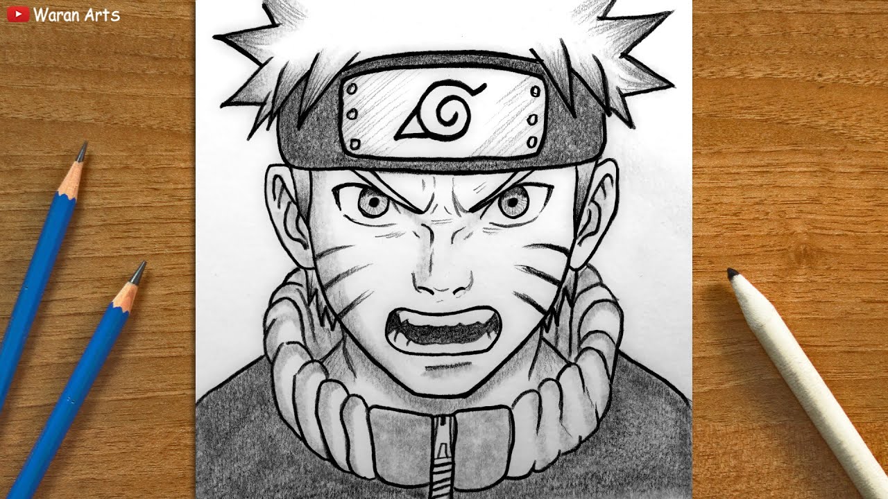 Naruto Drawing In Pencil Photo