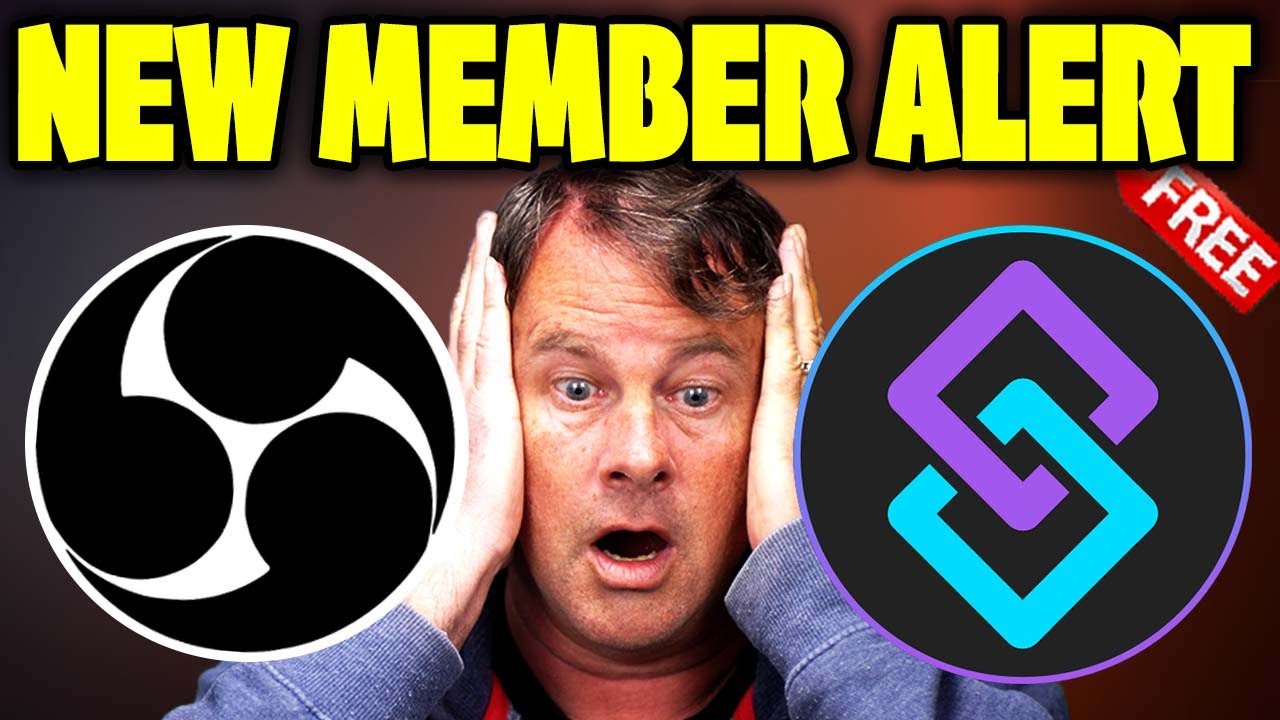Free Member Alerts For OBS using StreamerBot - YouTube