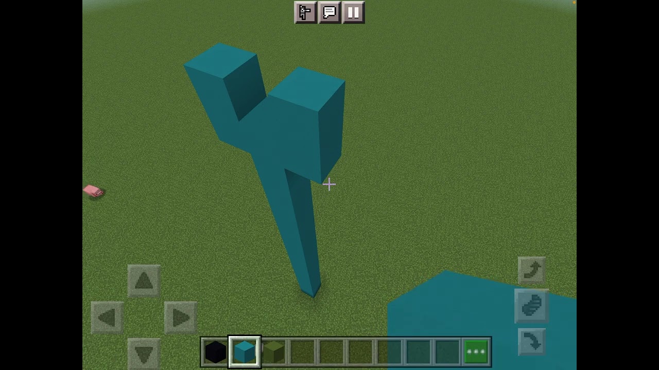 How to build a Minecraft Trident - YouTube