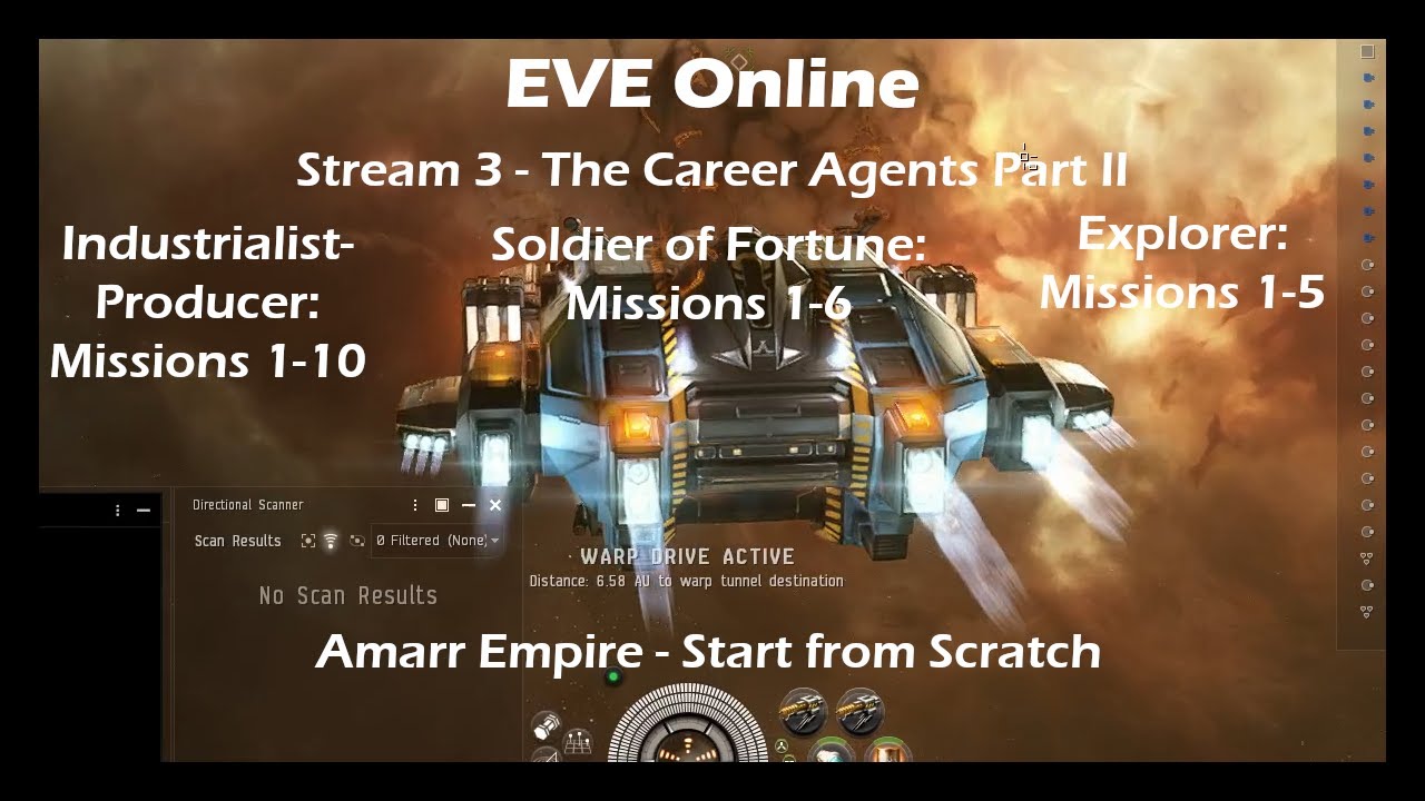 EVE Online - Stream 3 - The Career Agents Part II - YouTube