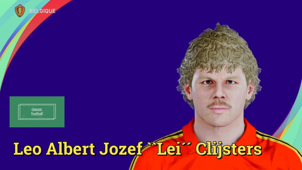 Leo Albert Jozef ``Lei´´ Clijsters - PES Clasico (Face, Body& Stats ...
