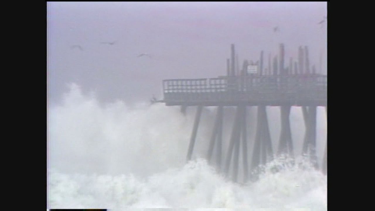 Stormy weather in San Diego 1981 - YouTube