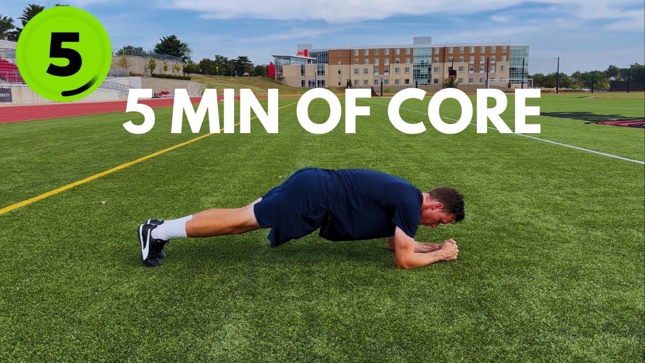 5-Minute Core Workout for Soccer Players - YouTube