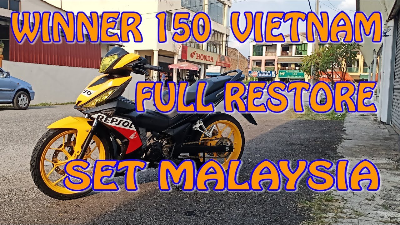Rs150 V1 Full Restore Set Malaysia #12 - YouTube