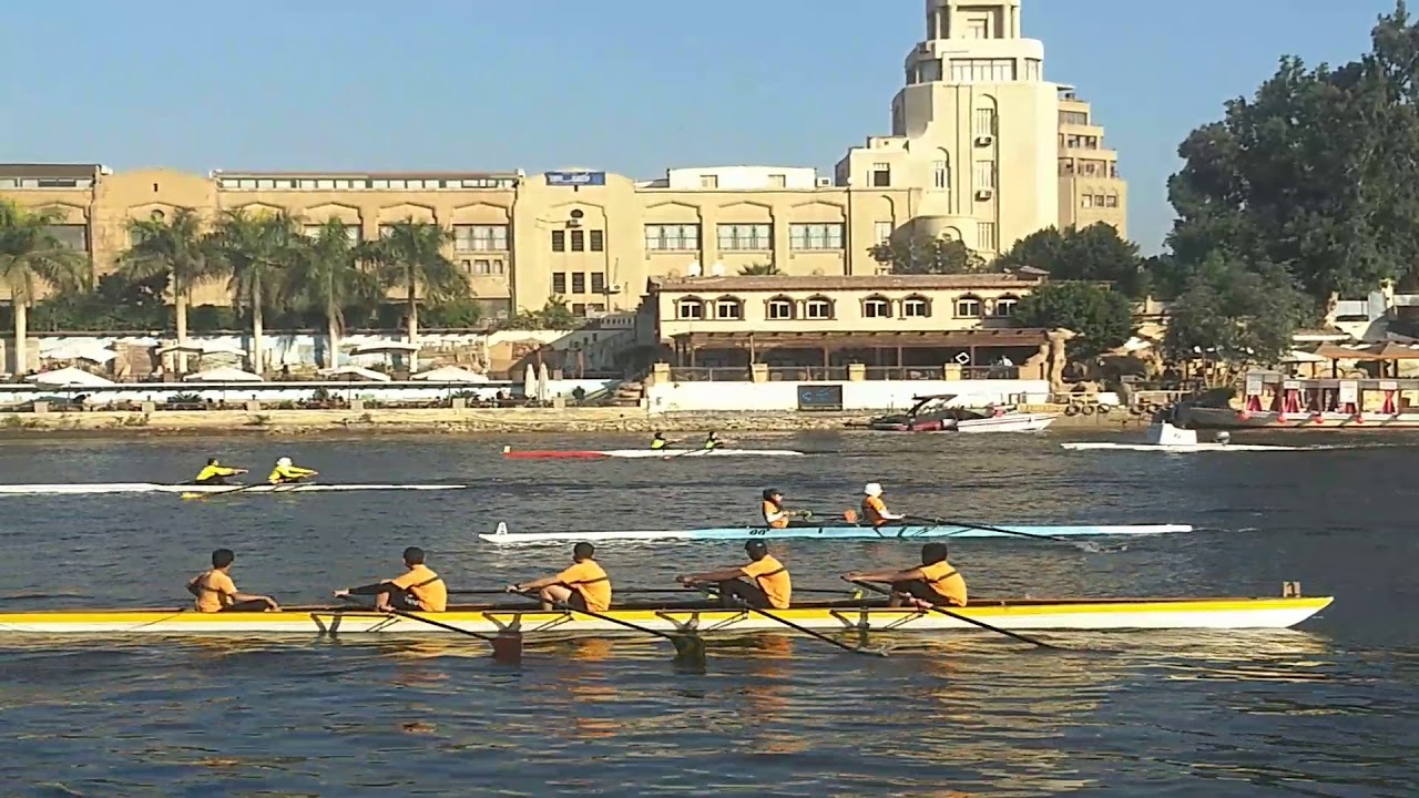 Under 16 women x2- at Cairo rowing national championship - YouTube
