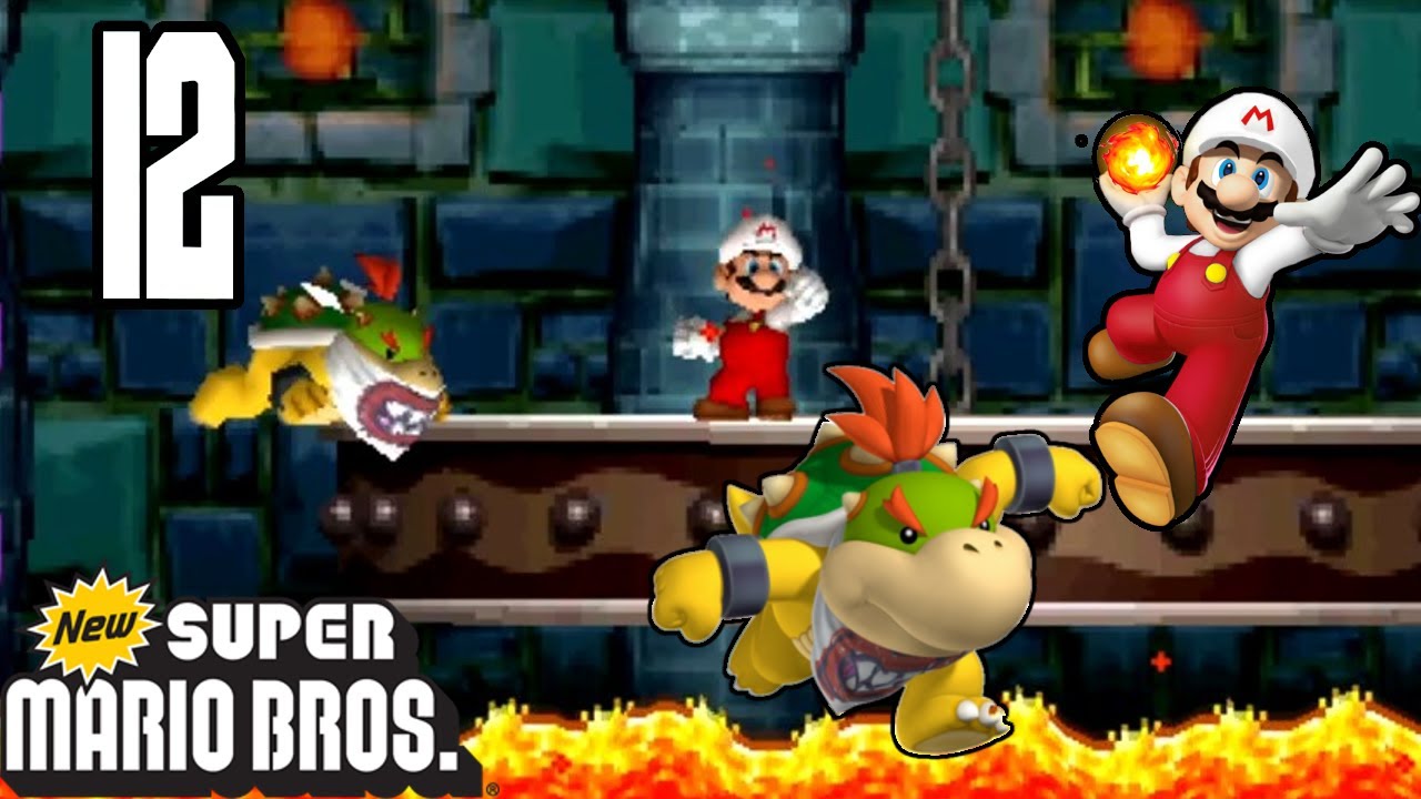 New Super Mario Bros. [12] - The Two Towers - YouTube