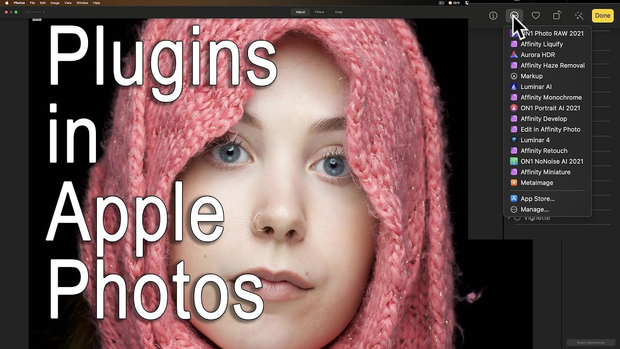 How to Use PLUGINS in Apple Photos - YouTube