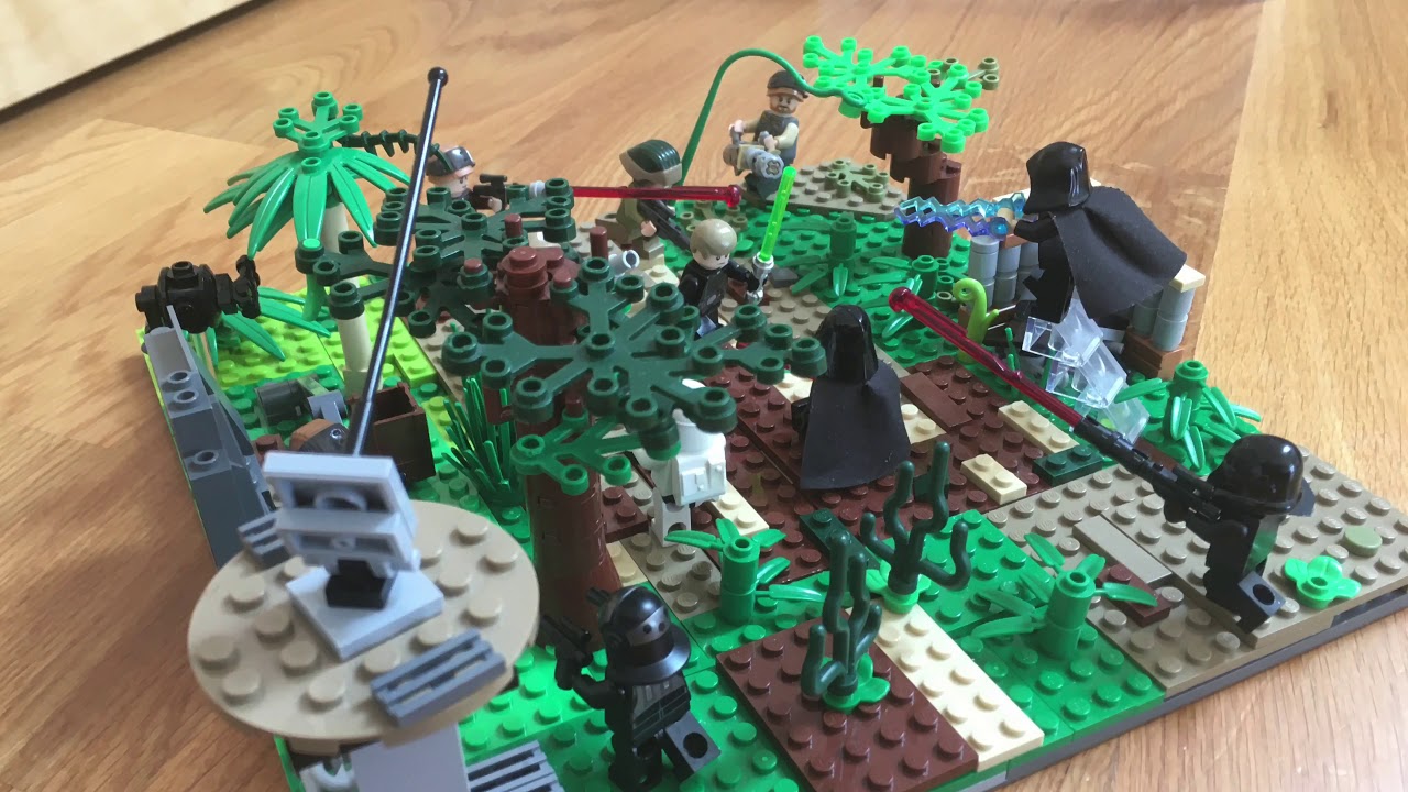 Lego Star Wars: Battlefront 2 Yavin 4 MOC-speedbuild - YouTube