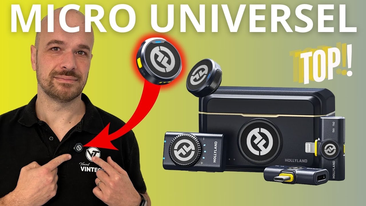 Le Meilleur MICRO SANS FILS que j'ai testé : Hollyland LARK M2 ...