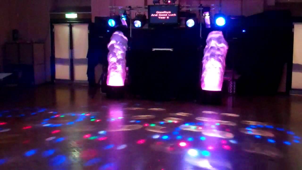 School Disco Setup - YouTube