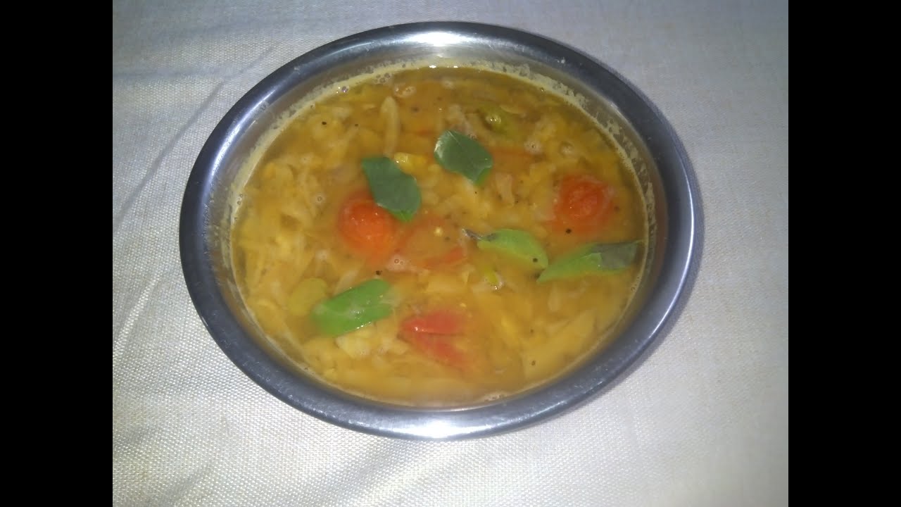 Muttaikose sambar or cabbage sambar - YouTube