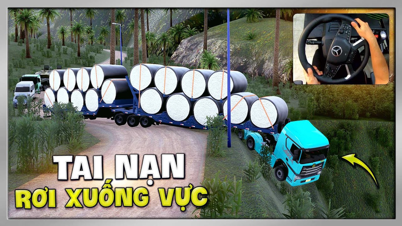 ETS2 - Đầu Kéo HOWO MAX Bất Ngờ "Lao Xuống Đèo" Cùng 2 Thùng Hàng Siêu ...