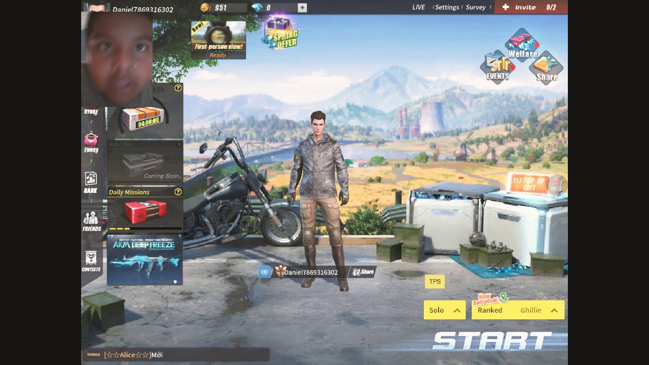 1 kill game rules of survival funny!!! - YouTube