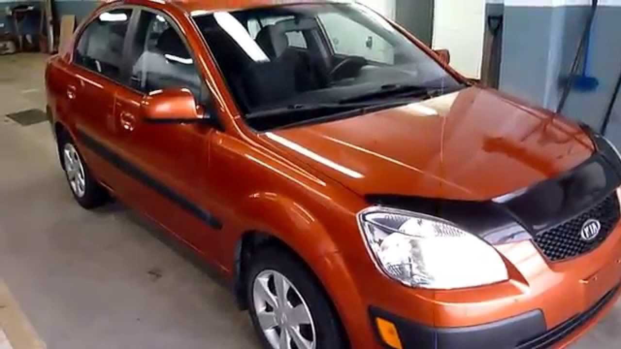 2007 Kia Rio EX Orange - YouTube
