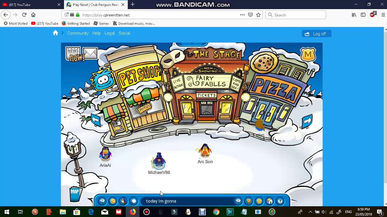 me on clab poongin - YouTube