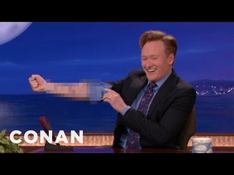 Conan Shows Off His Sick New Tattoos - YouTube