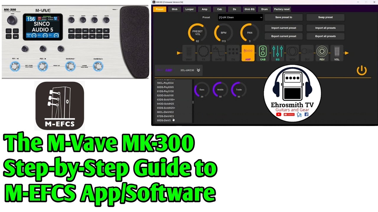 M-Vave MK-300 M-EFCS Tutorial | How to use M-Vave MK-300 and M-EFCS ...