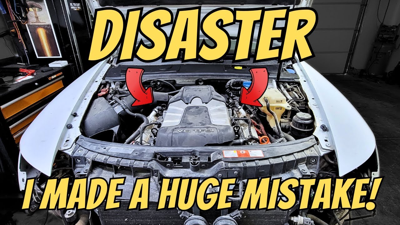 Can it be saved? Seized 3.0T Engine on the Audi A6 I picked up for ...