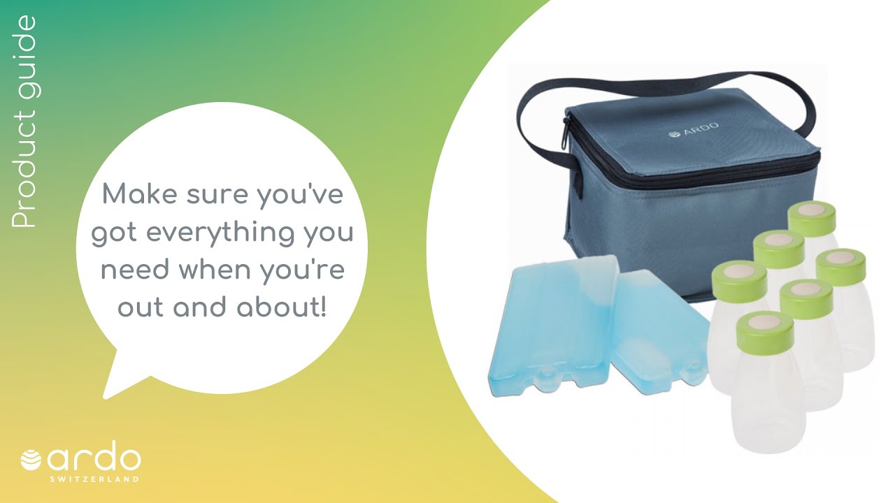 Ardo Cool Bag Complete - storing your precious breastmilk - YouTube