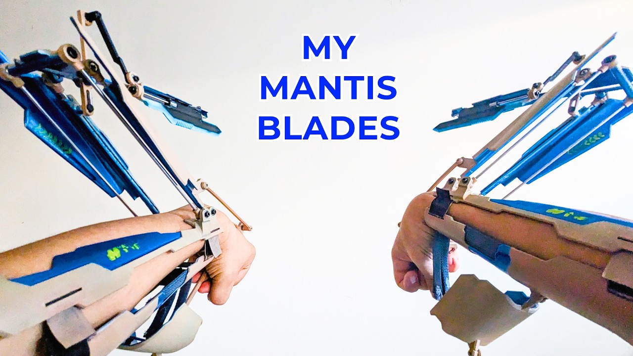 Building Real Mantis Blades from Cyberpunk 2077 - YouTube