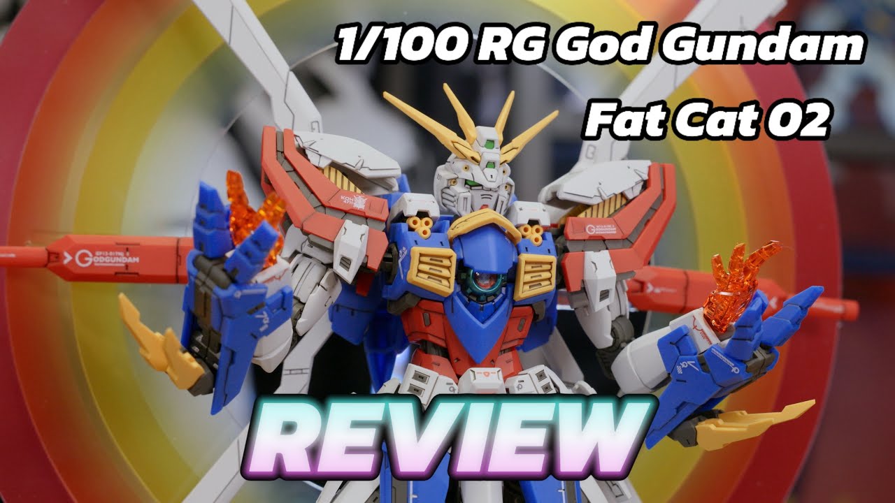 Return of the God of Gunpla - Fat Cat 1/100 RG God Gundam - REVIEW ...