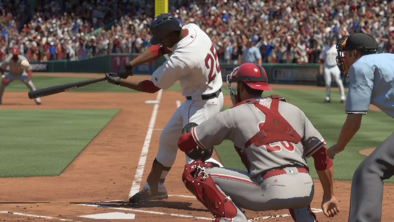 MLB The Show 16 - Philadelphia Phillies vs Boston Red Sox | Gameplay ...