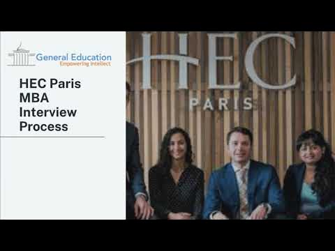 HEC Paris MBA Interview Process - YouTube