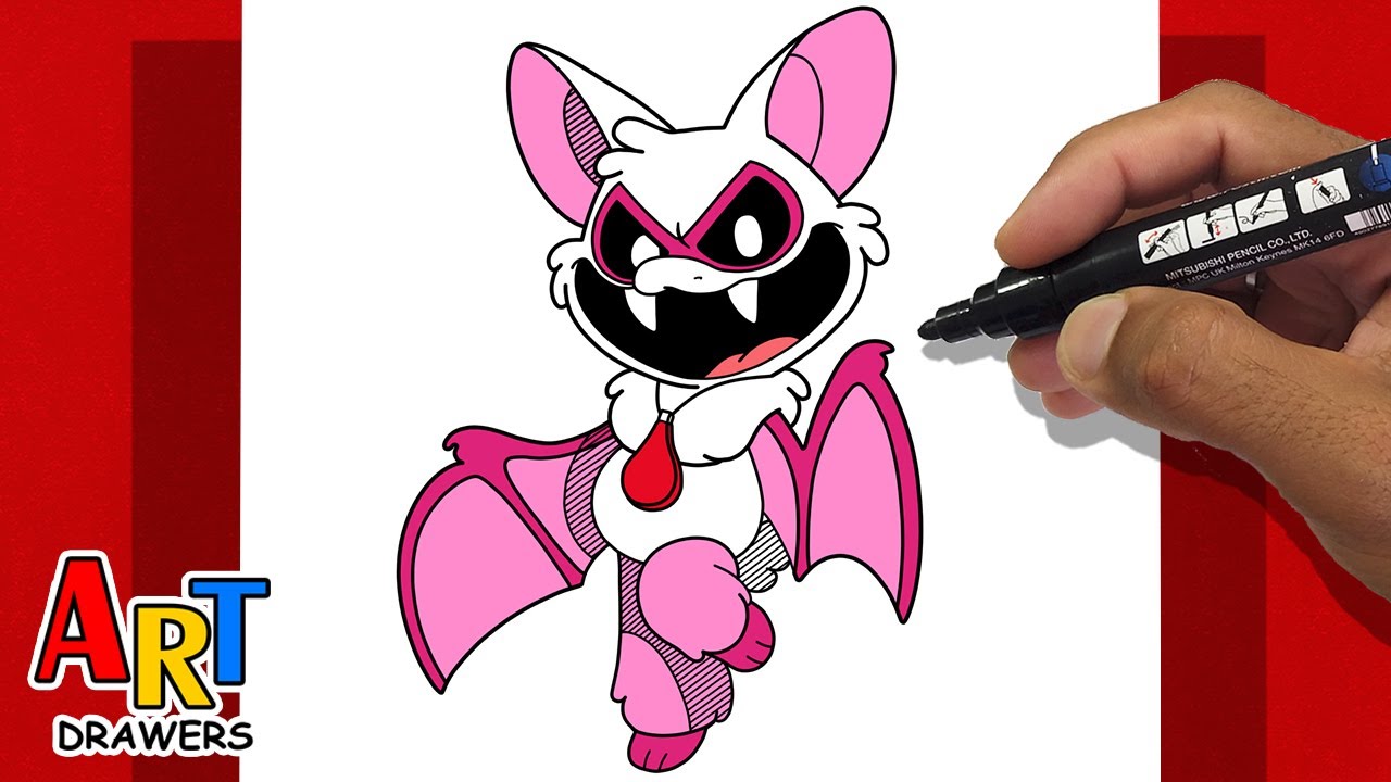 How To Draw RABIE BABY - POPPY PLAYTIME 4 ( Nightmare Critters ) - YouTube