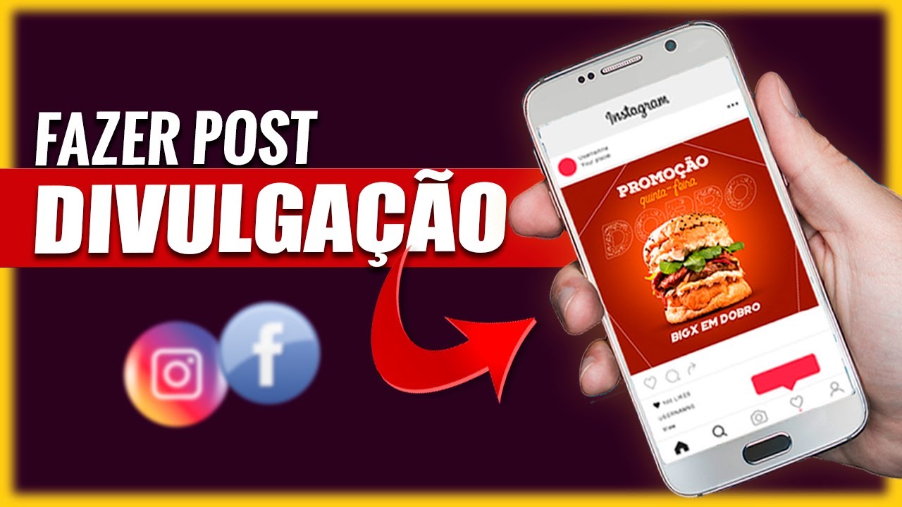 Como fazer um POST DE DIVULGAÇÃO Instagram usando o CANVA (Divulgar no ...