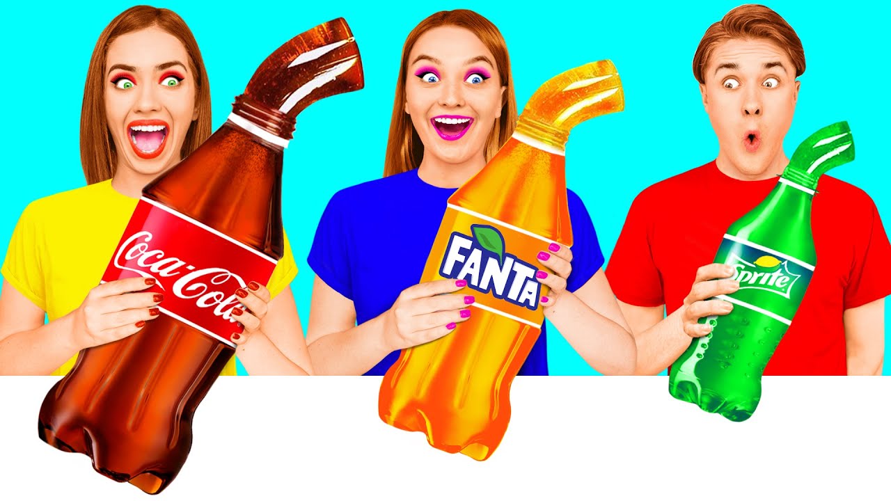 बिग, मध्यम और छोटी प्लेट चुनौती | मजेदार स्थितियां Ideas 4 Fun ...