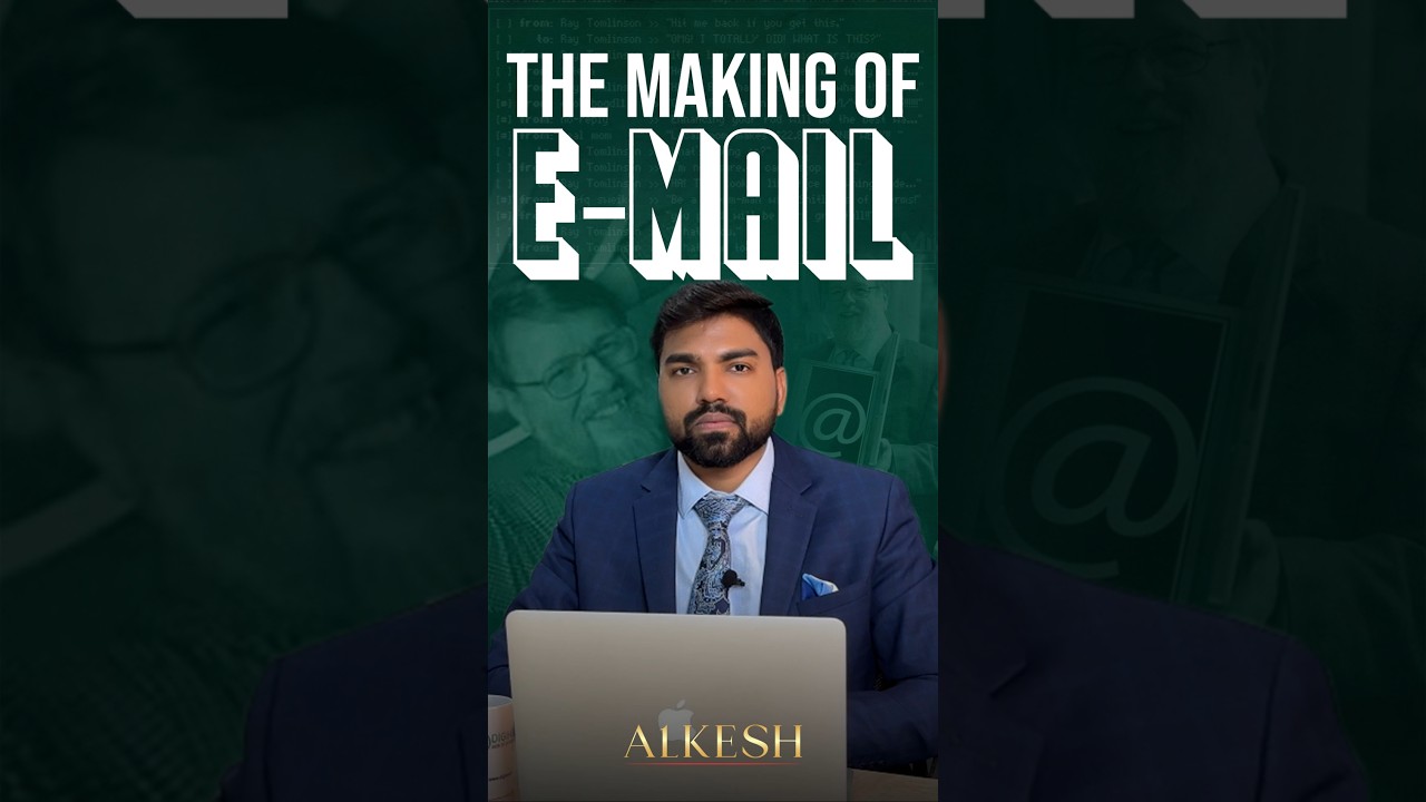 The making of E-mail, ARPANET | Alkesh Gupta | #shorts #arpanet - YouTube