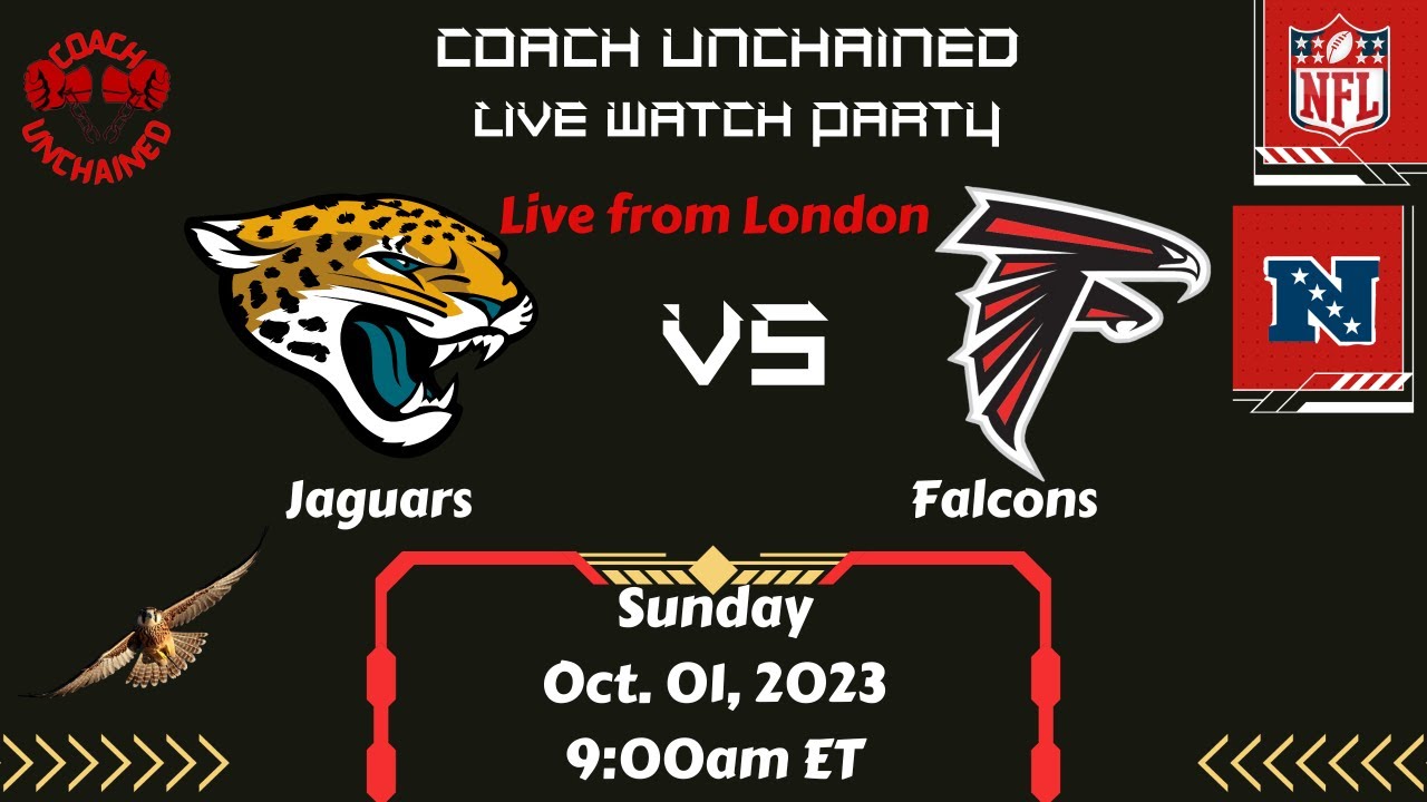 Coach Unchained Live Pregame & Watch Party Falcons- Jaguars - YouTube