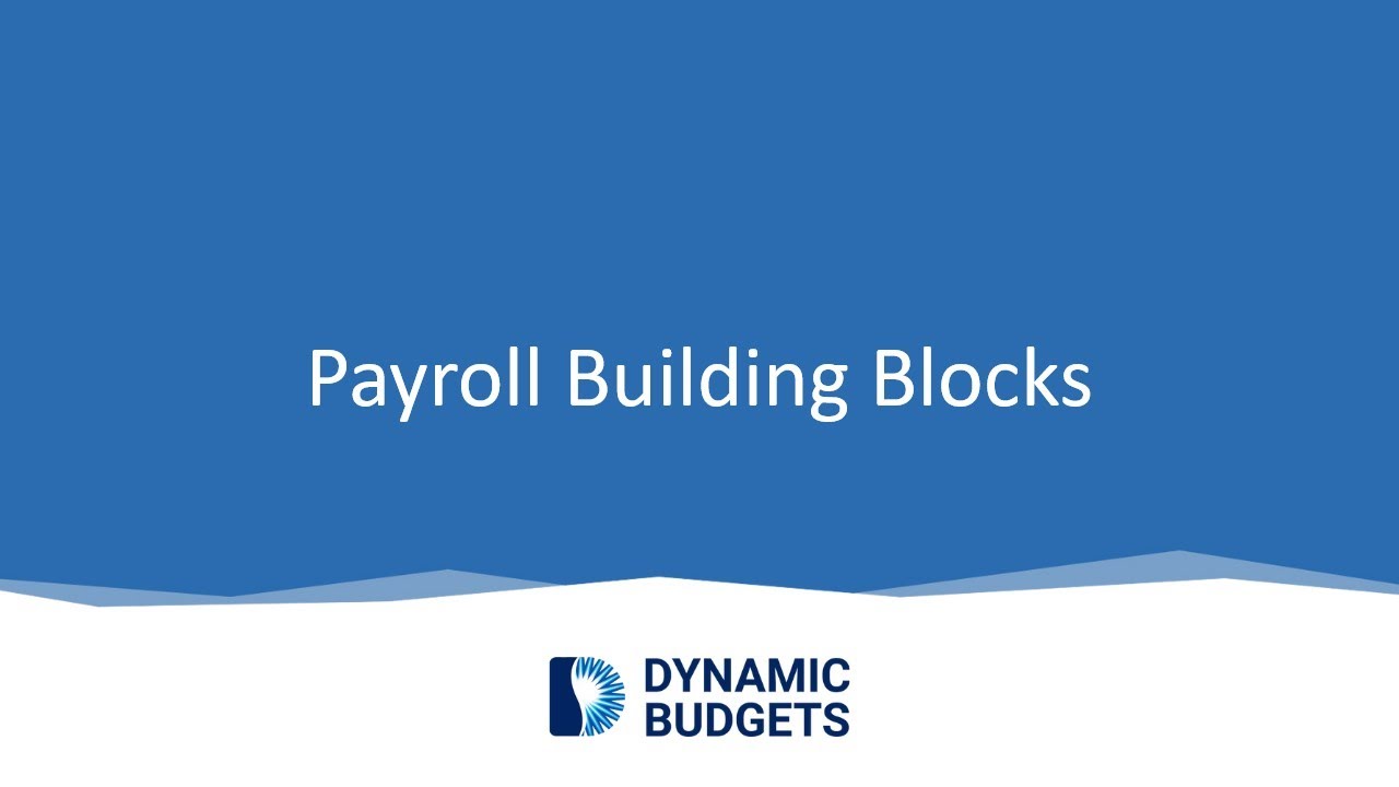 Payroll System Building Blocks - YouTube