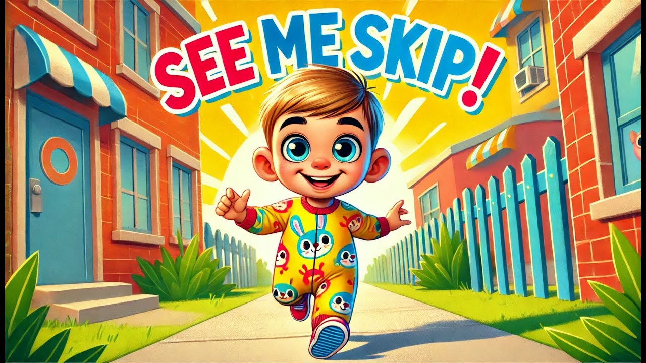 See Me Skip, See Me Run – Let’s Go to School Together! - YouTube