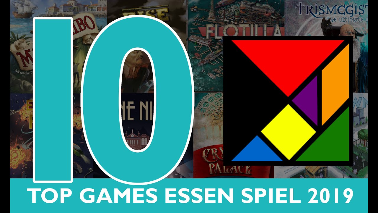 Top 10 Games of Essen Spiel 2019 - YouTube