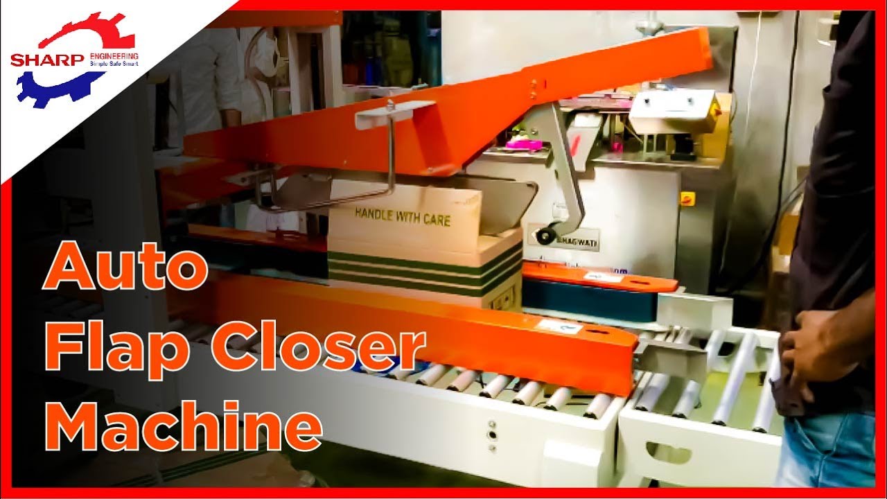 Carton Packing Machine | Auto Flap Closer Machine | Box Packaging ...