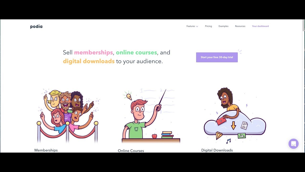 Podia.Com Tutorial - How to Create a New Product or Digital Download ...