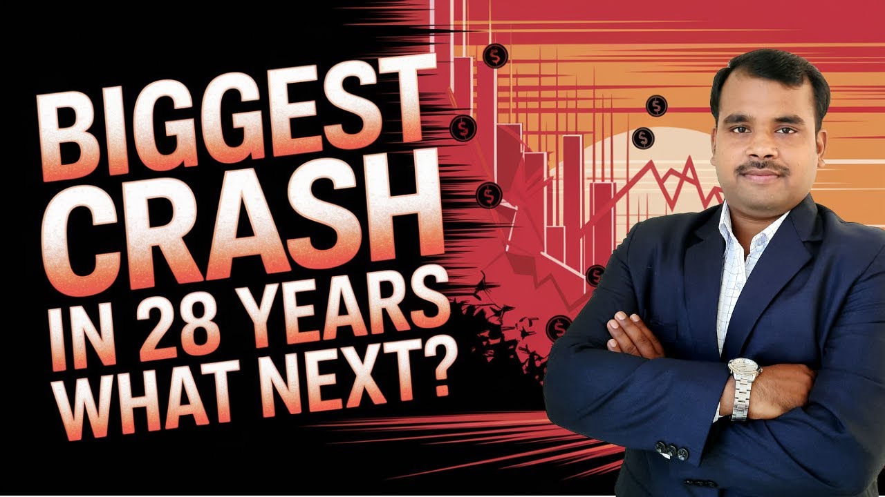 Indian Stock Market Crash 2025: Biggest Fall in 28 Years! 🚨 | Nifty ...