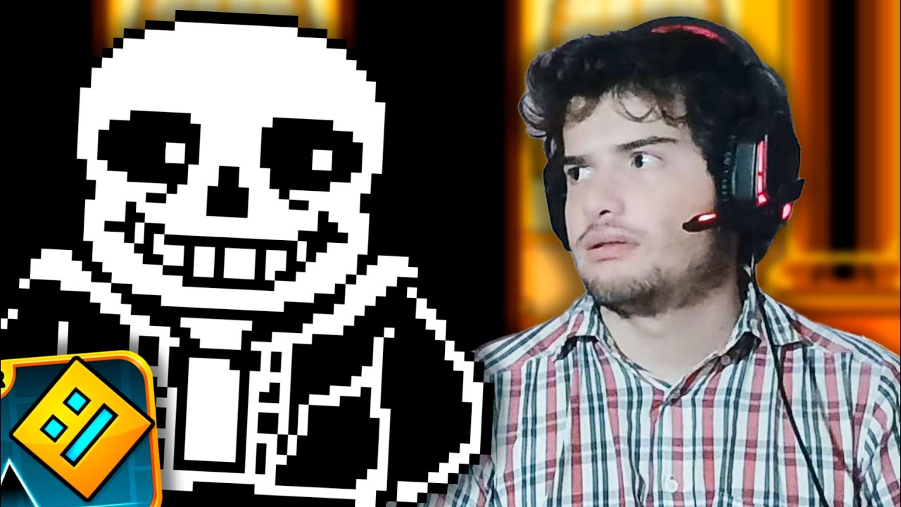 SANS EN GEOMETRY DASH... - YouTube