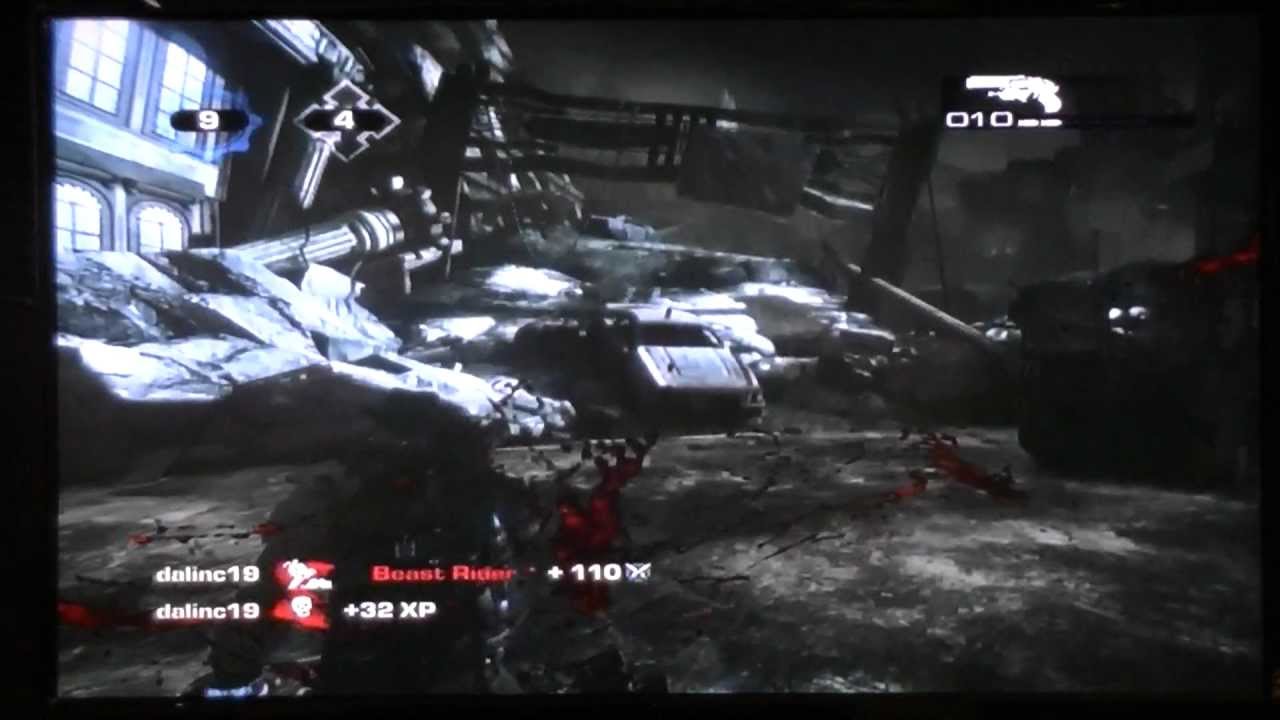 Gears of War 3: Boltok Pistol Execution - YouTube