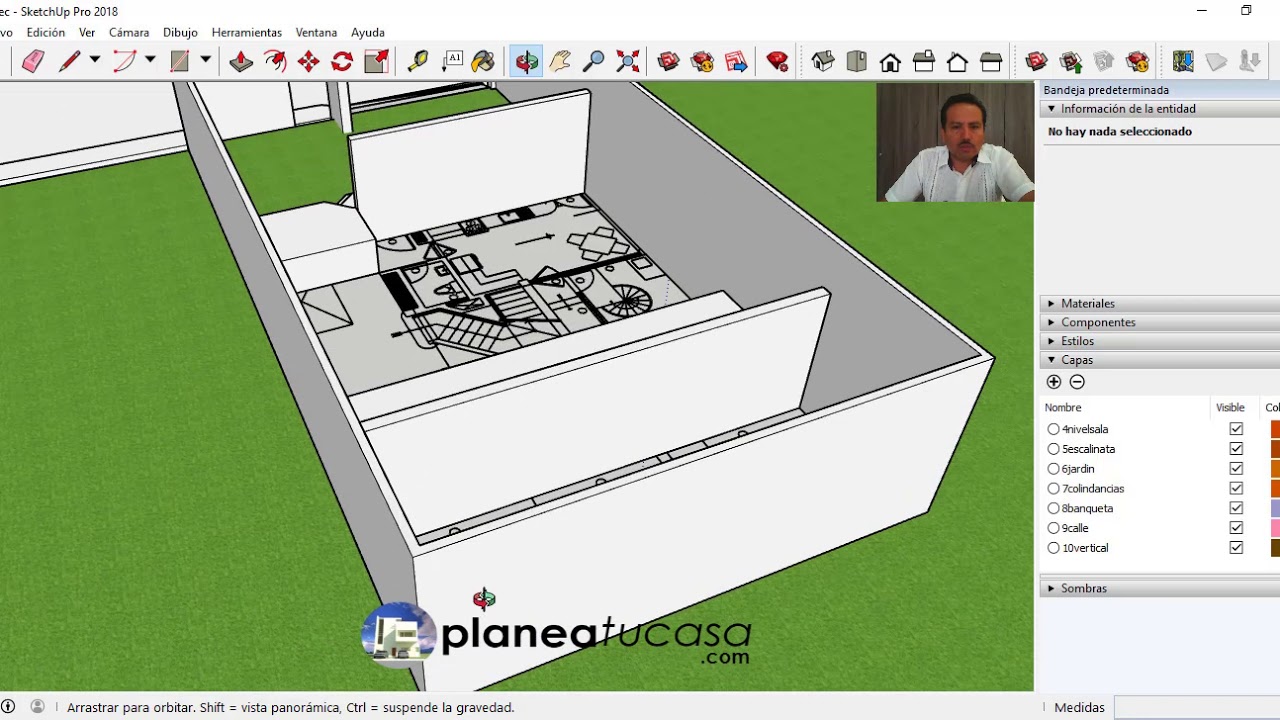 Como Diseño Una Fachada De Casa 3d-3, Paso A Paso. - YouTube