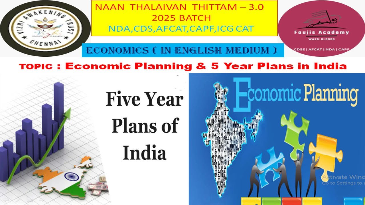 Economic Planning Full Chapter in English | Five Year Plans | # ...