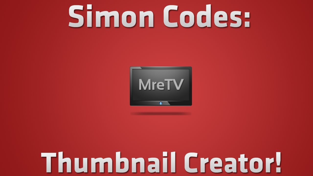 Simon Codes - Thumbnail Creator - YouTube