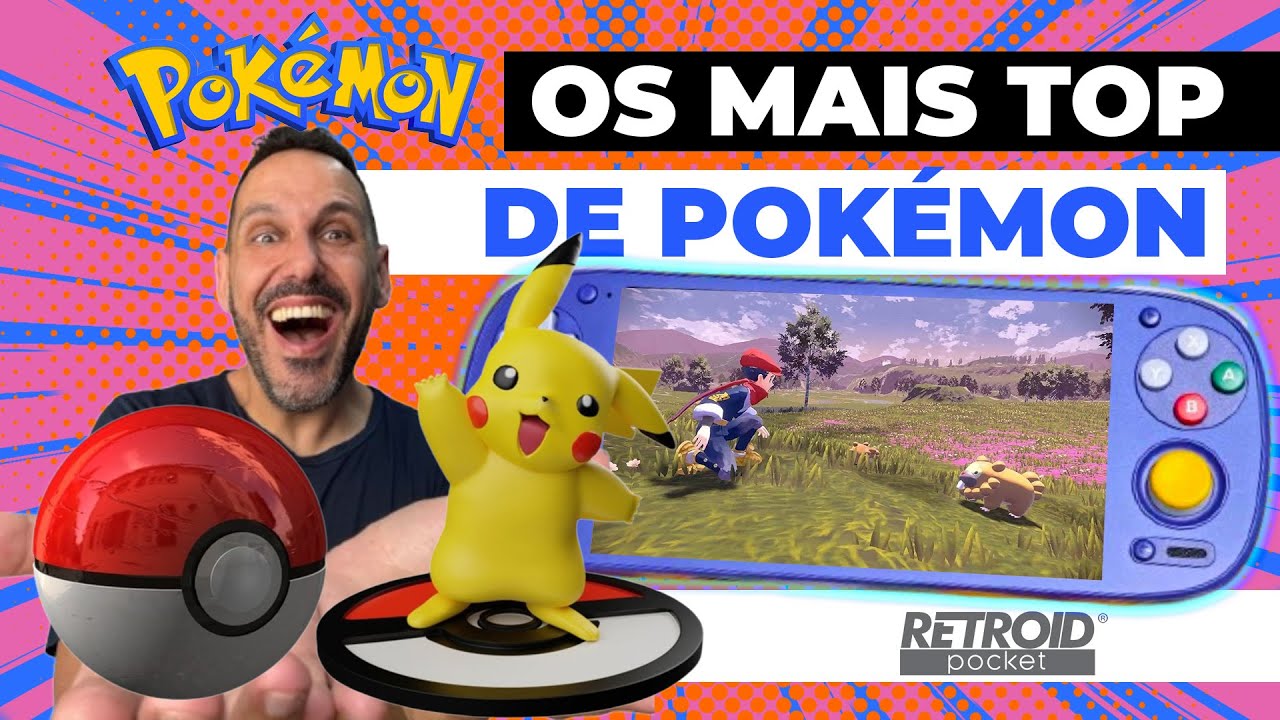 Pokémon do Switch no Retroid Pocket 5? Sim! 🌟🎮 Gameplay - YouTube