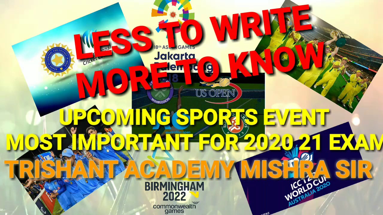 Up Coming Sports Event 2020-21 II List of Upcoming Sport's and Event's ...