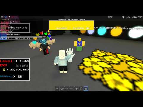 로블록스 드디어 X gaster 를 잡았다!! Roblox Undertale AU rpg i kill x gaster ...