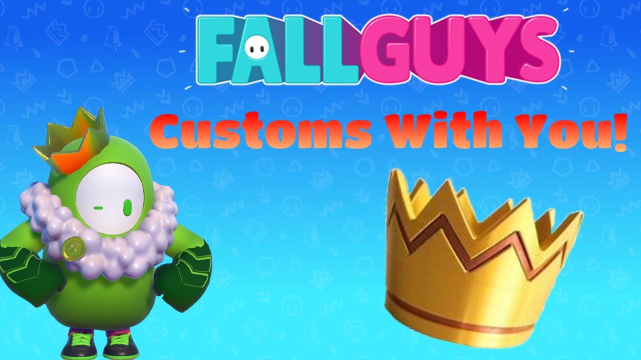 [Live] Fall Guys Customs With Viewers! - YouTube