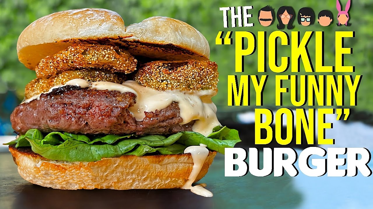 This Fried Pickle Burger From Bob's Burgers Is Incredible - YouTube
