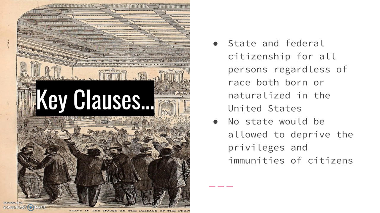 13th, 14th, and 15th Amendments - YouTube